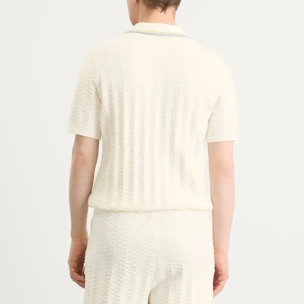 Casablanca Tennis Boucle Polo Shirt