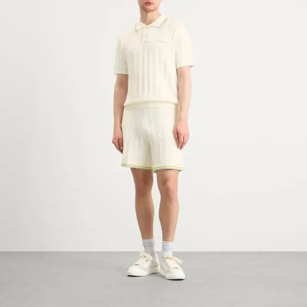 Casablanca Tennis Boucle Polo Shirt