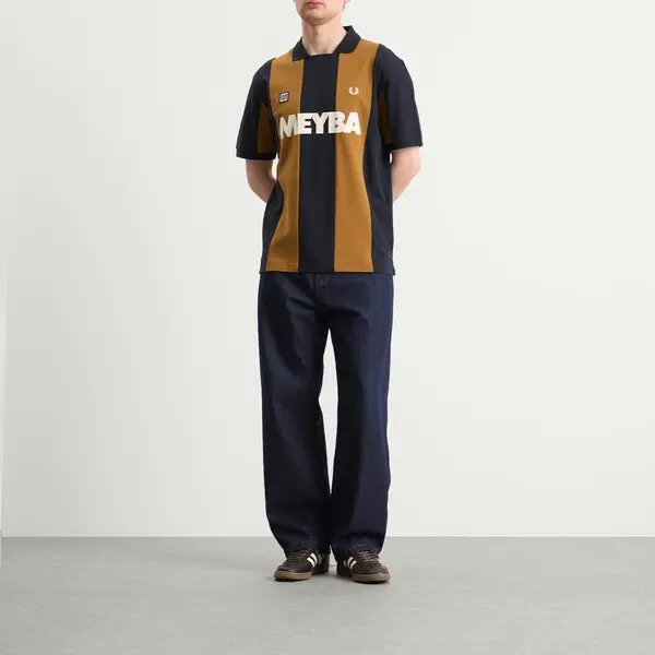 Fred Perry Meyba Cut And Sew Polo Shirt