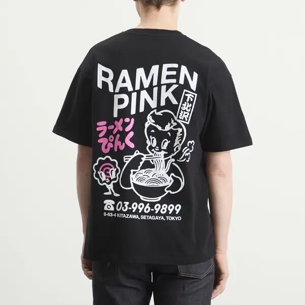Edwin Ramen Pink Ts T-shirt