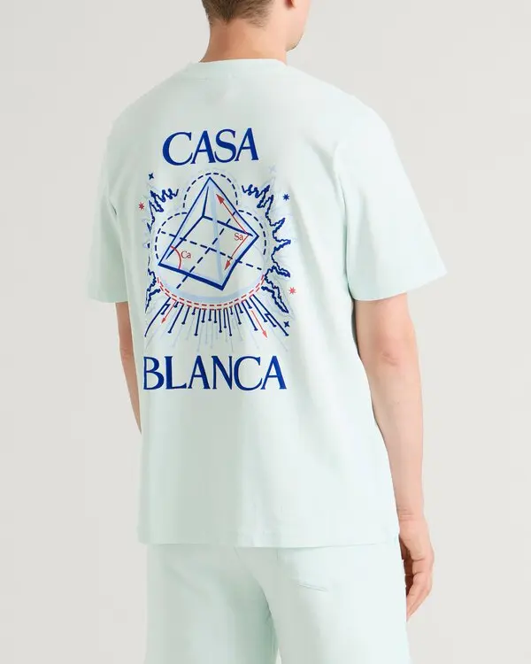 Casablanca Celestial Pyramid Printed T-shirt