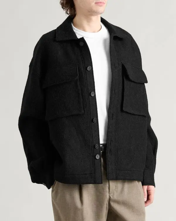 ENTIRE STUDIOS Fjord Wool Shirt Jacket