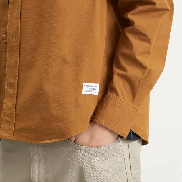 Norse Projects Algot Cotton Ripstop Relaxed Shirt