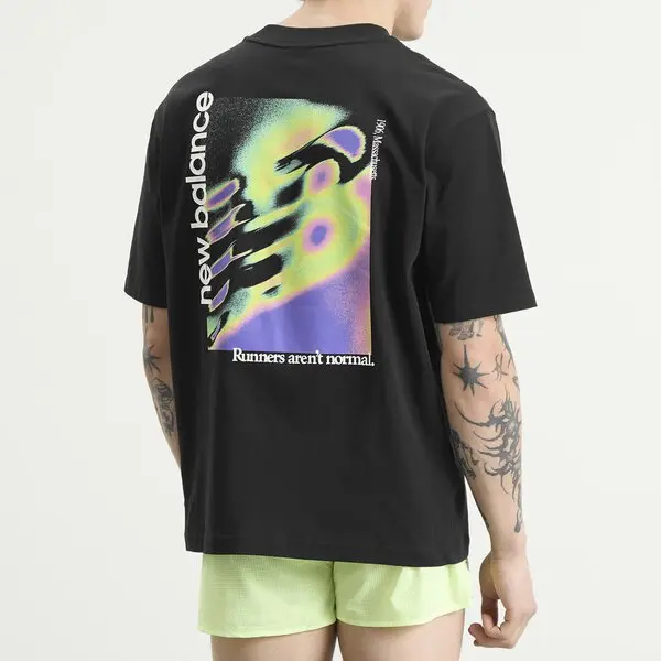 NEW BALANCE Classic Tri-logo Heat Map T-shirt