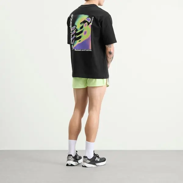 NEW BALANCE Classic Tri-logo Heat Map T-shirt