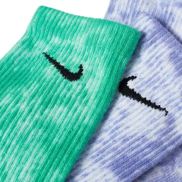 Nike Tiedye Sock 2 Pack | Size: | Cotton/polyester/elastane | End Clothing