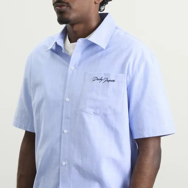 DAILY PAPER Script Shorts Sleeve Shirt