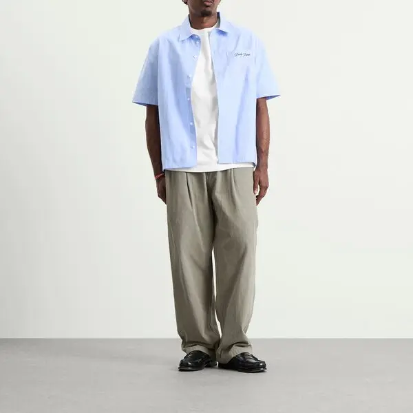 DAILY PAPER Script Shorts Sleeve Shirt