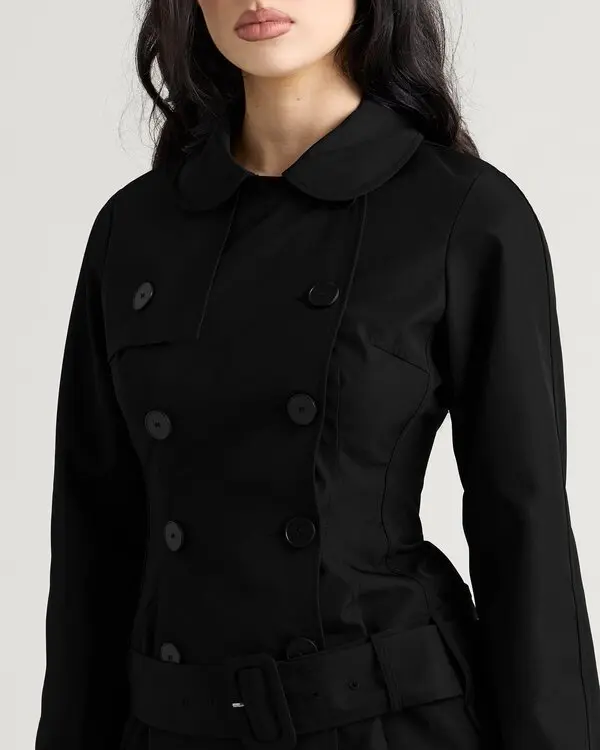 PEACHY DEN Mini Trench Jacket