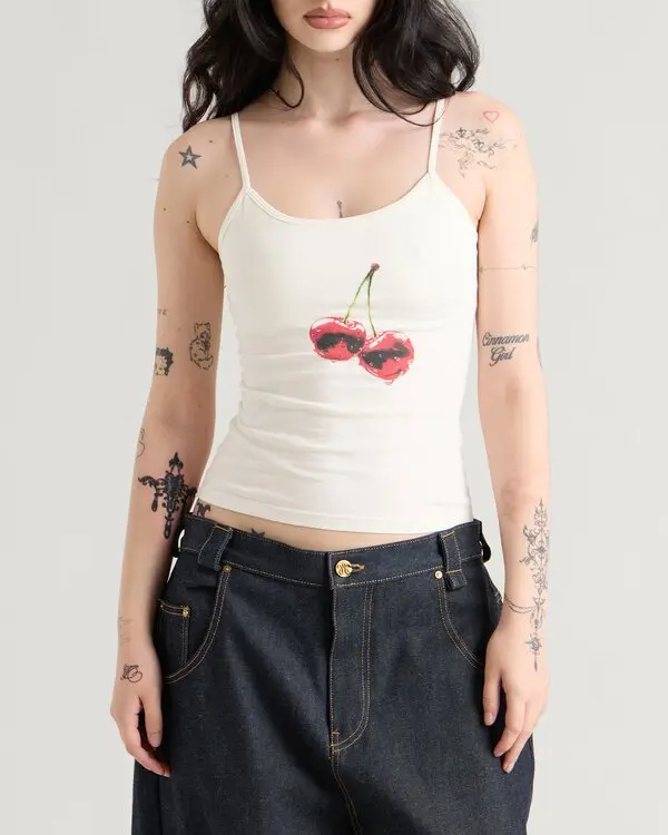 WILLY CHAVARRIA Cherry Cholita Vest