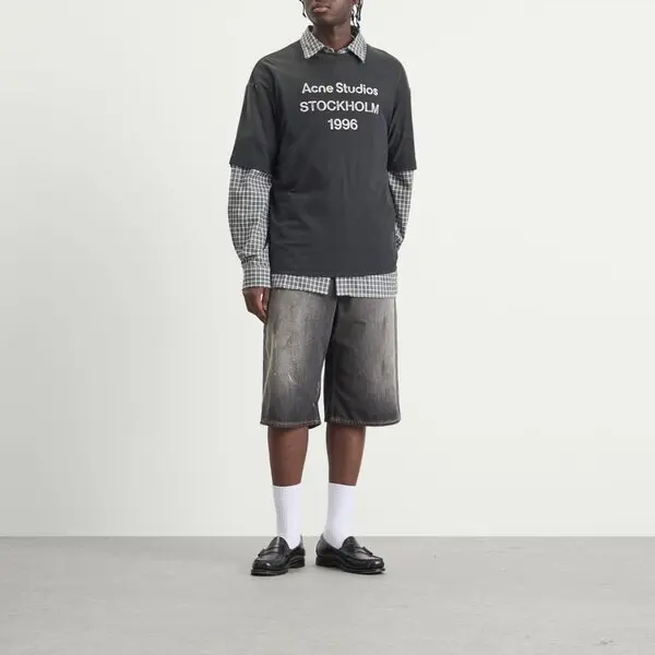 Acne Studios Judda M Fn Trafalgar Denim Shorts