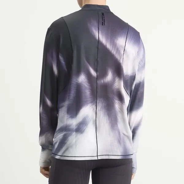 BANDIT Aura Grid Mockneck Long Sleeve - Haze Multi