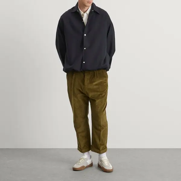 AMI Paris Corduroy Velvet Carrot Pants