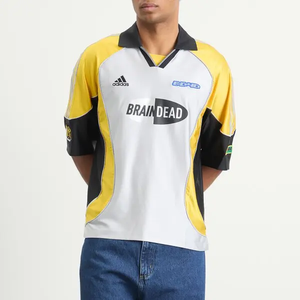 Adidas X Brain Dead Football Jersey T-shirt