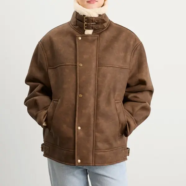DUNST Faux Shearling Jacket