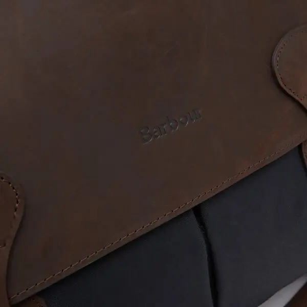 Barbour Wax Leather Briefcase