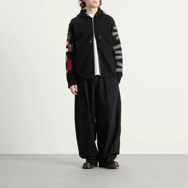 MASTERMIND WORLD Multi Patched Zip-up Hoodie