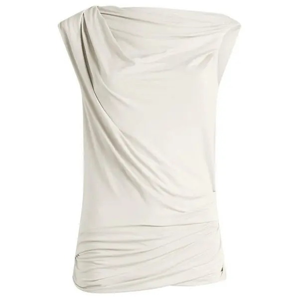 ENTIRE STUDIOS Drape Tank - Stone