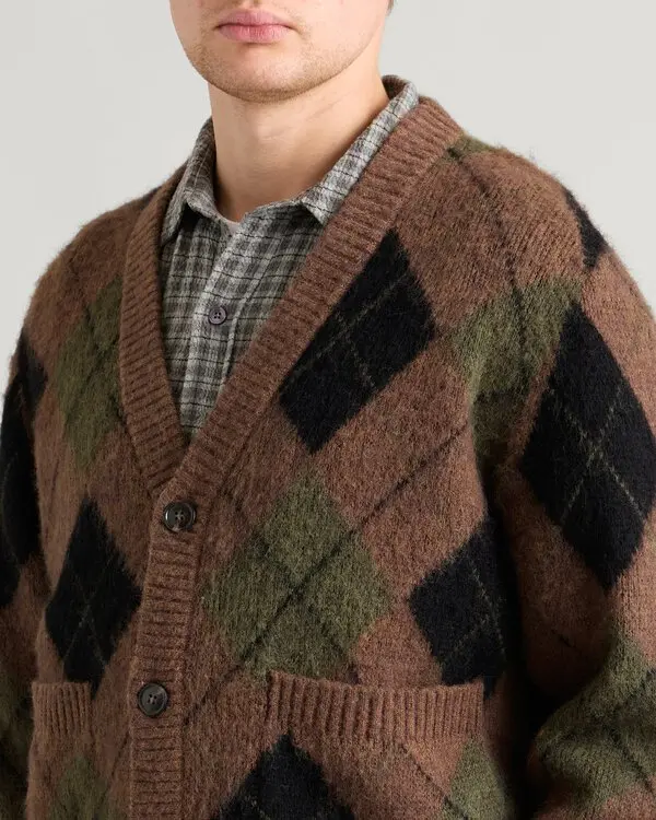 CORRIDOR Argyle Cardigan