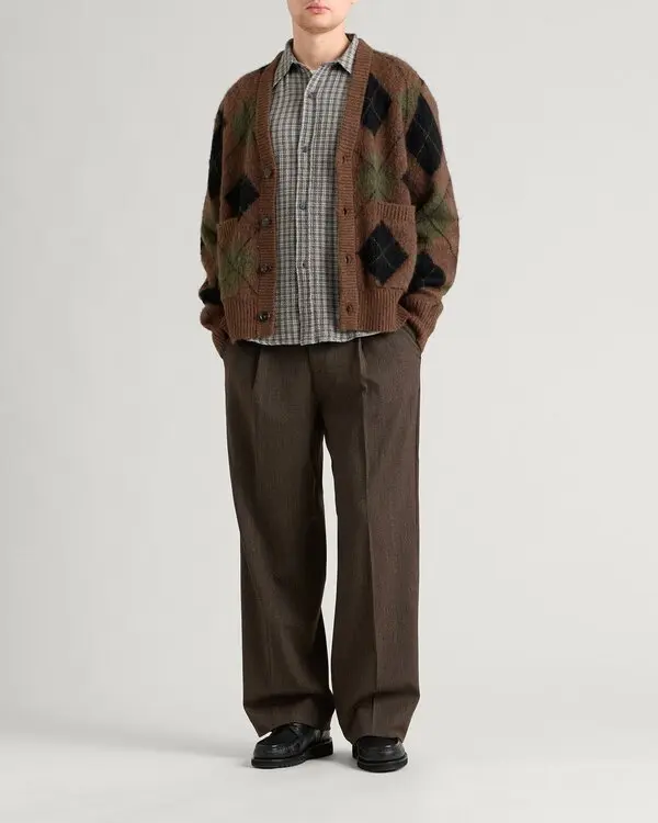 CORRIDOR Argyle Cardigan