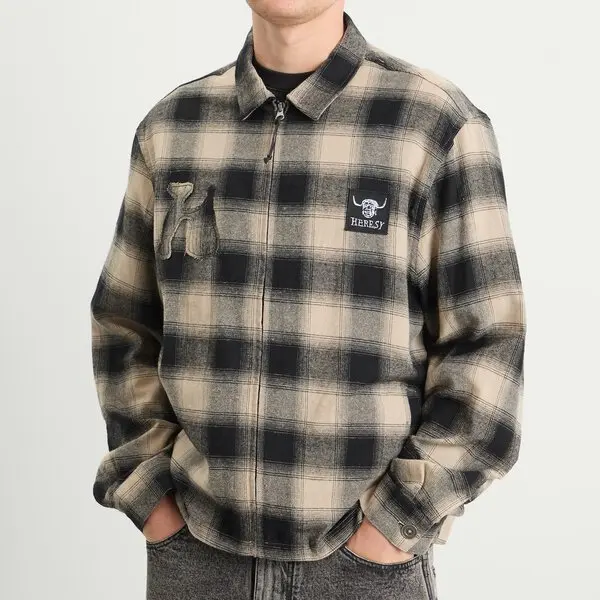 HERESY Fog Zip Shirt