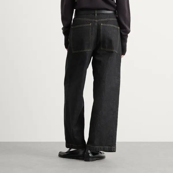 Studio Nicholson Denim Curved Leg Pant