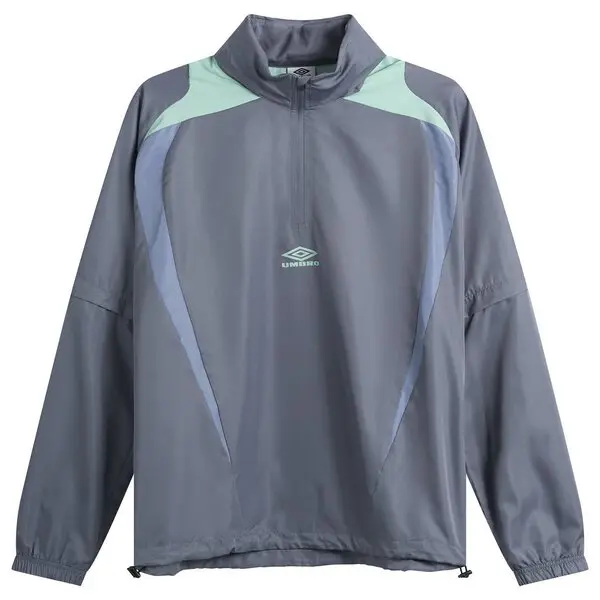 UMBRO Zip Off Sleeve Wind Jacket - Grisaille/ocean Wave/infinity
