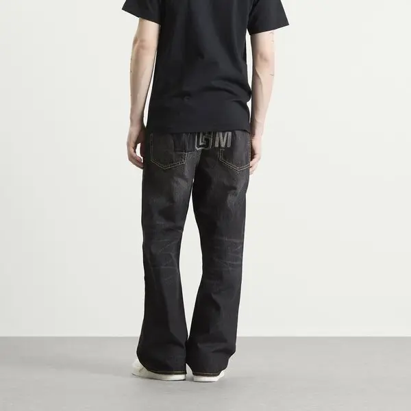 A BATHING APE Shark Relaxed Fit Denim Pants