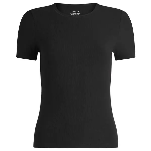 TALA 365 Long Line T-shirt - Shadow Black