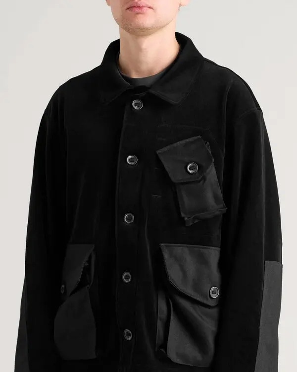 Y3 Velvet Corduroy Utility Blouson Jacket