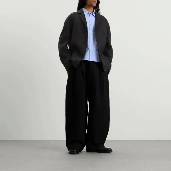 JIL SANDER Wool Double Faced Workwear Jacket