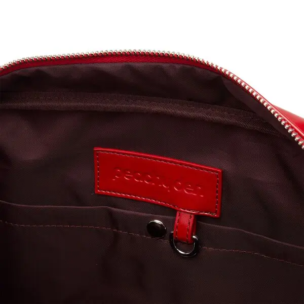 PEACHY DEN Bowler Bag - Tomato