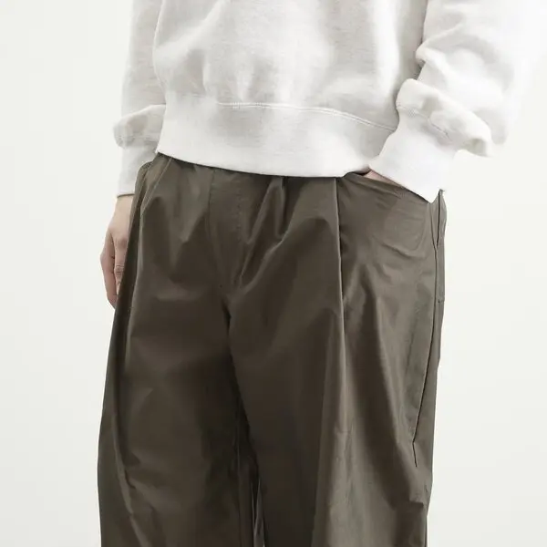 DANTON Pleated Tuck Pants