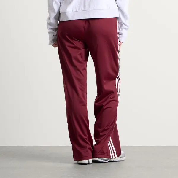Adidas Pleated Firebird Track Pant - Shadow Red