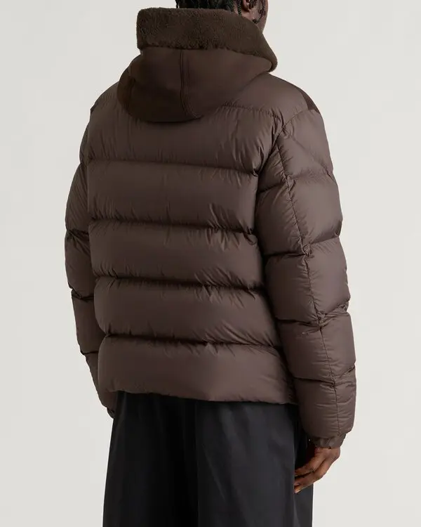 Moncler Jalmar Shearling Trim Jacket