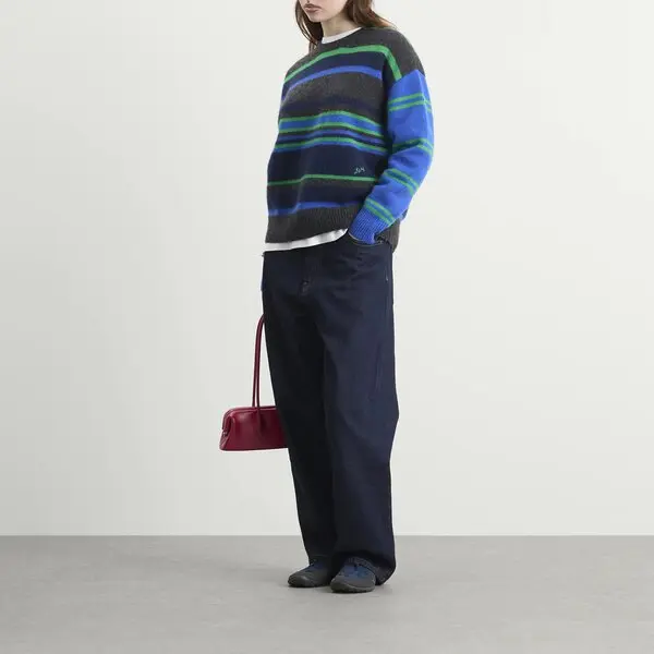 DAMSON MADDER Rene Crew Jumper | Size: | 100% Wool | End Clothing