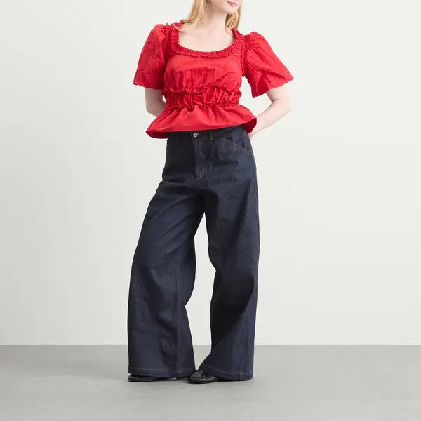 DAMSON MADDER Everly Ruffle Blouse