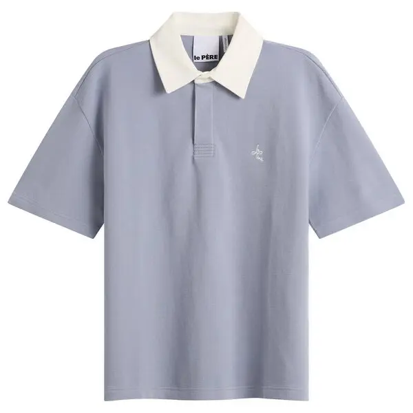 LE PERE Shorts Sleeve Rugby Polo