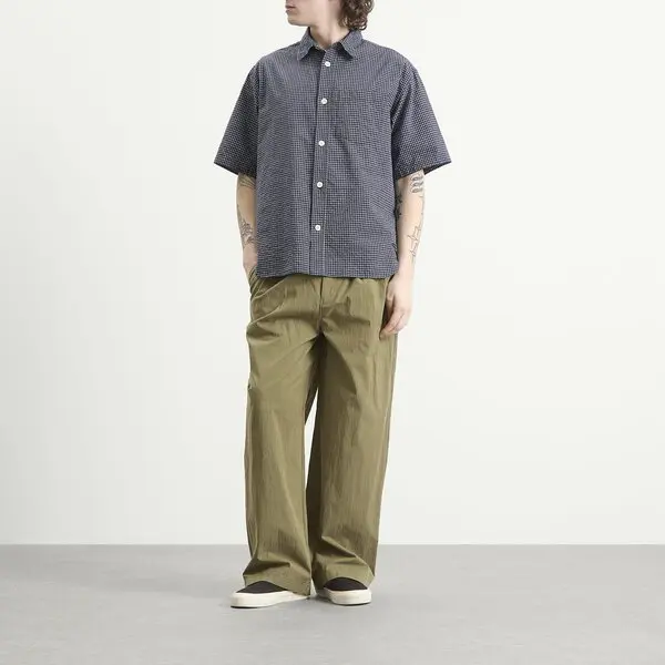 DANTON Double Pleat Easy Pants