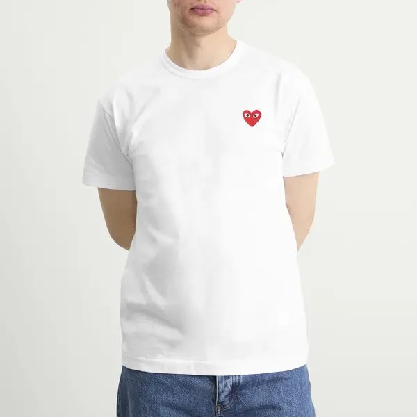 Play Comme Des Garcon Basic Logo T-shirt