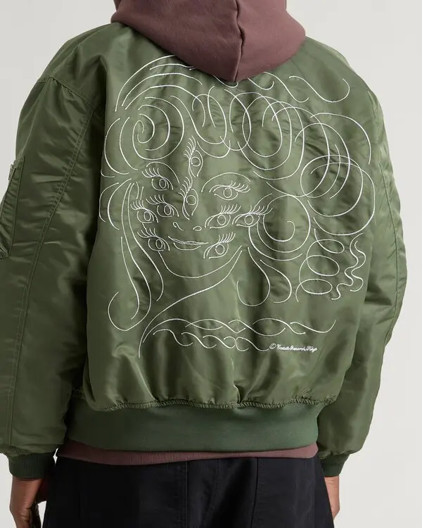 ECSTATIC RESEARCH Bomber Jacket