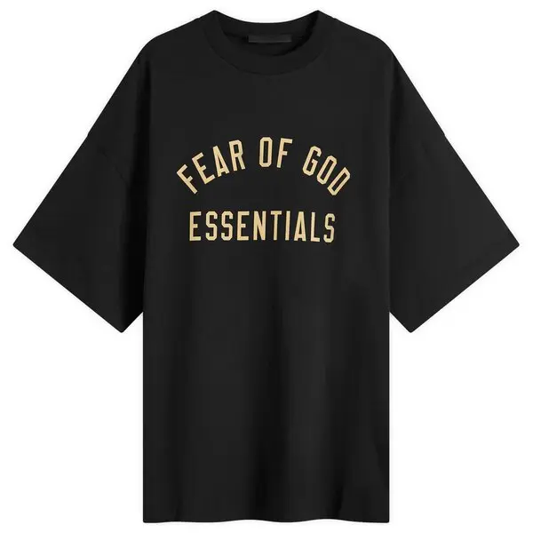 Fear Of God Jersey Crewneck T-shirt - Black