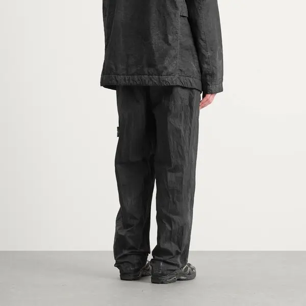 Stone Island Dense Nylon-tc Hand Sprayed Reflective Trousers
