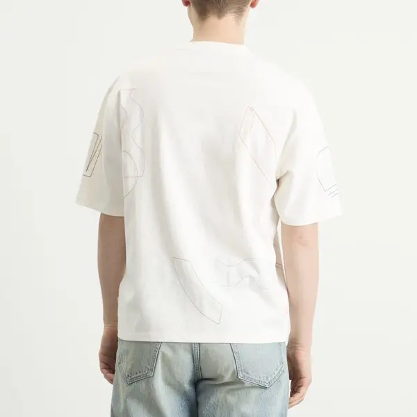 WAX LONDON Milton Shapes Embroidery T-shirt