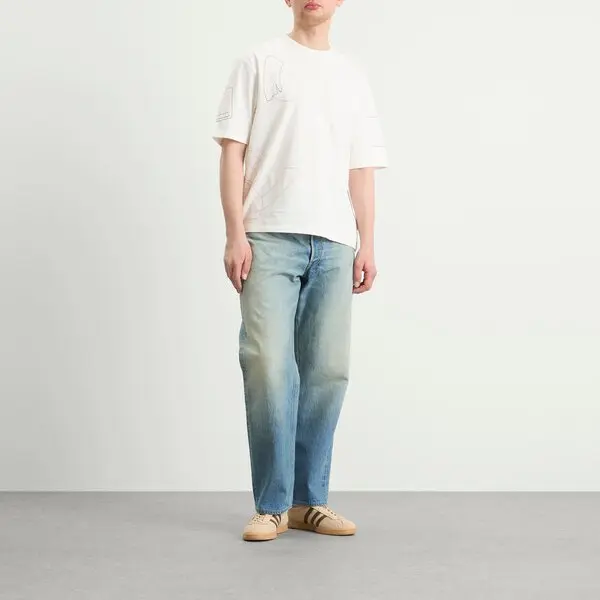 WAX LONDON Milton Shapes Embroidery T-shirt