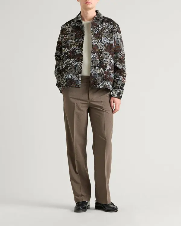 LES DEUX Rose Jacquard Overshirt
