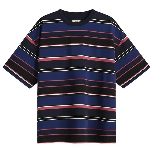 BEAMS Multi Stripe T-shirt