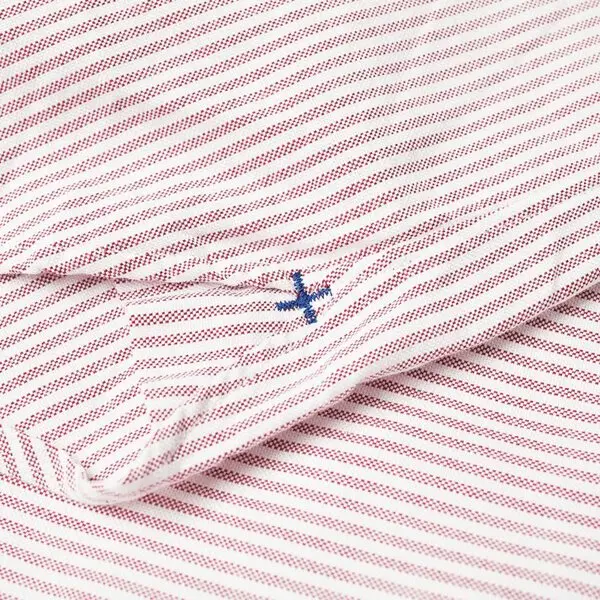 BEAMS Button Down Candy Stripe Shirt