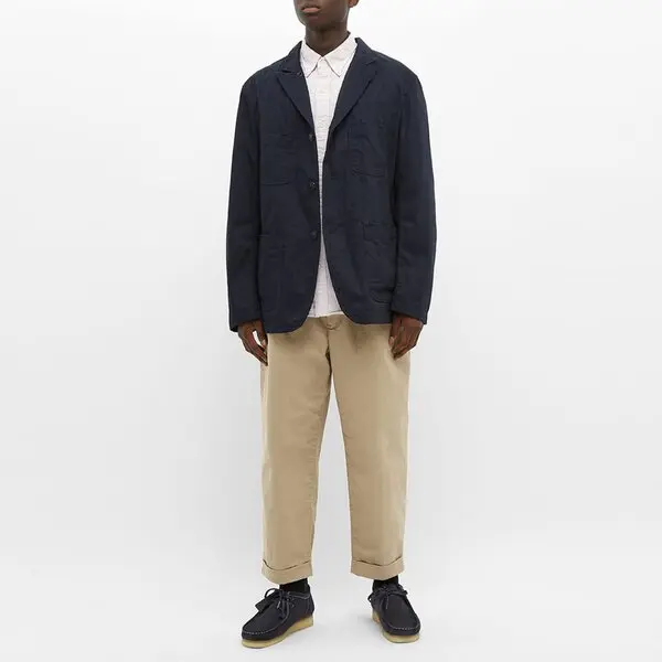 BEAMS Button Down Candy Stripe Shirt