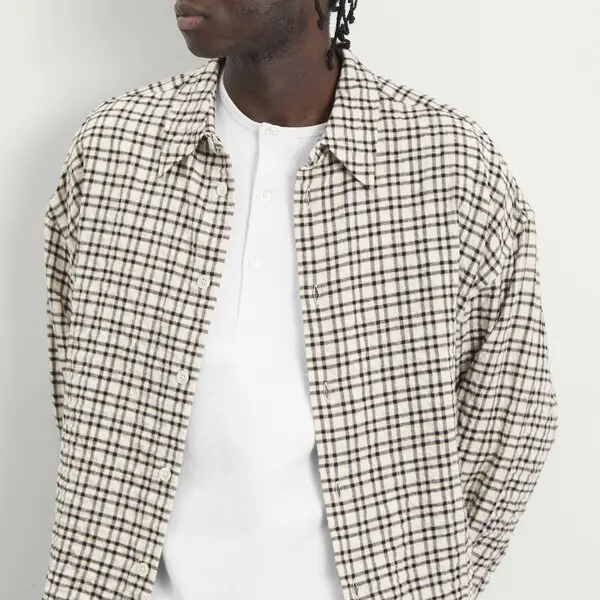 Studio Nicholson Nostra Cotton Check Shirt